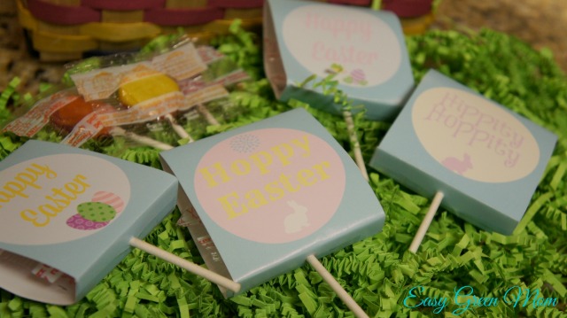 Easter Lollipop Covers Free Printable from Rays of Bliss.